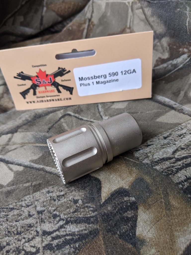 Mossberg 590 A1 +1 Mag Extension Nickel - S&J Hardware USA, dba ...
