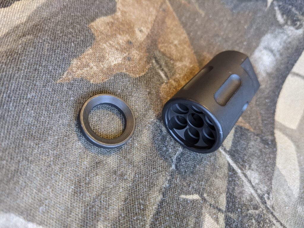 AR15 223 Linear Comp Nano Fluted 1.5" - S&J Hardware USA, dba WOODLAND ...